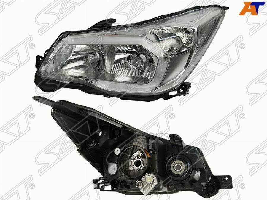 SAT ST-220-1124LMLEHM1 Фара Subaru Forester 12-16 (Слева/ Ксенон/Галоген/ С электрокорректором)