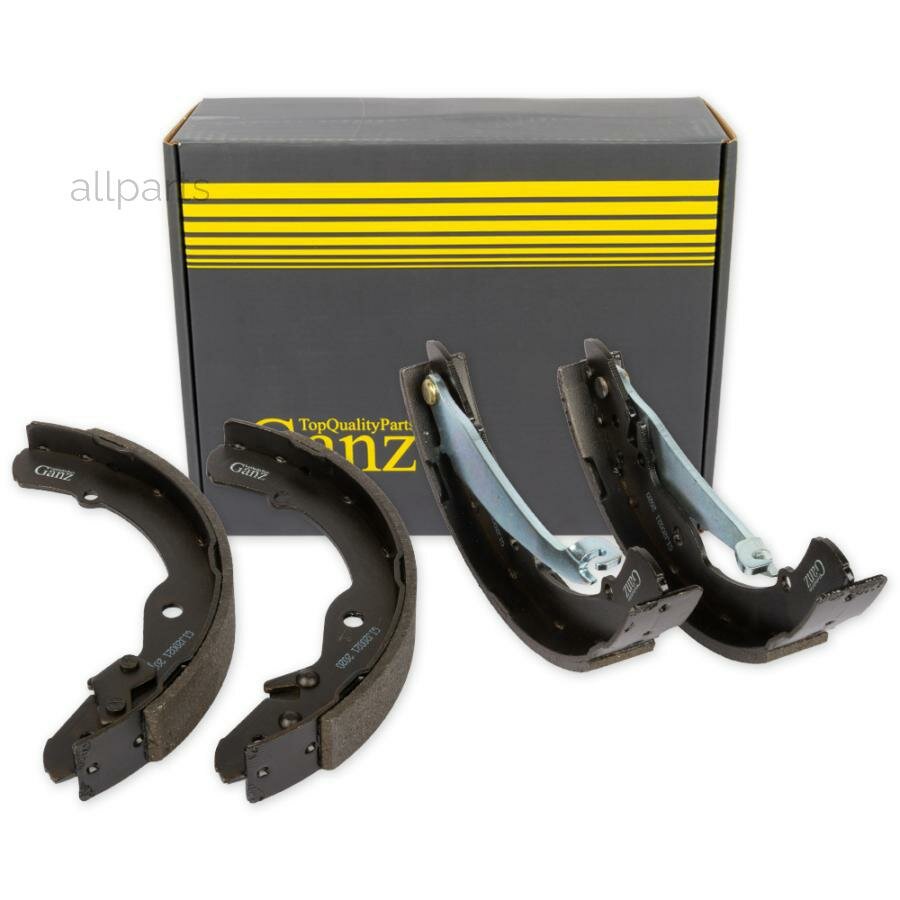 GANZ GIJ20021 Колодки тормозные барабанные для VAG SKODA Rapid / VW Polo Sedan / SEAT GANZ GIJ20021