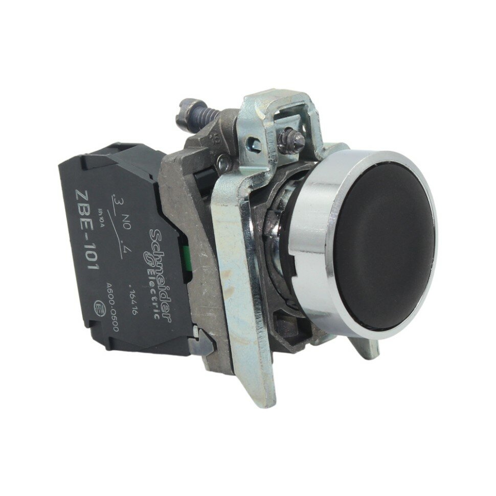 Schneider Electric XB4BA21 Кнопка с возвратом черная 1NO