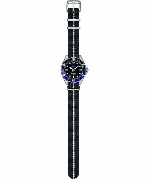 Наручные часы CASIO, синий, черный, серебряный — фото 1