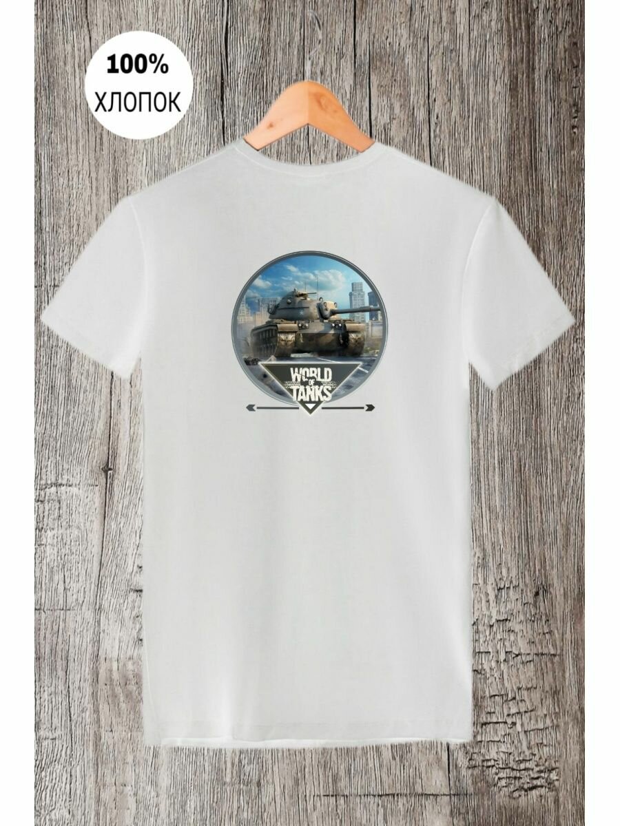 Футболка мир танков постер world of tanks