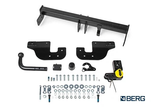 Быстросъемный фаркоп (ТСУ) на Джили Монжаро с 2023, Берг, тип шара ВМ