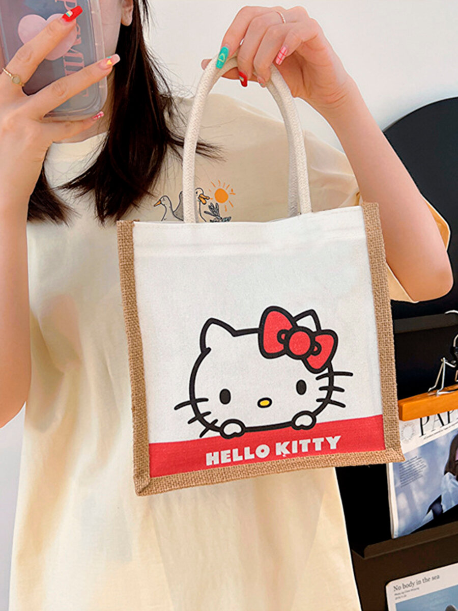 Сумка шоппер  Сумка Hello Kitty через плечо