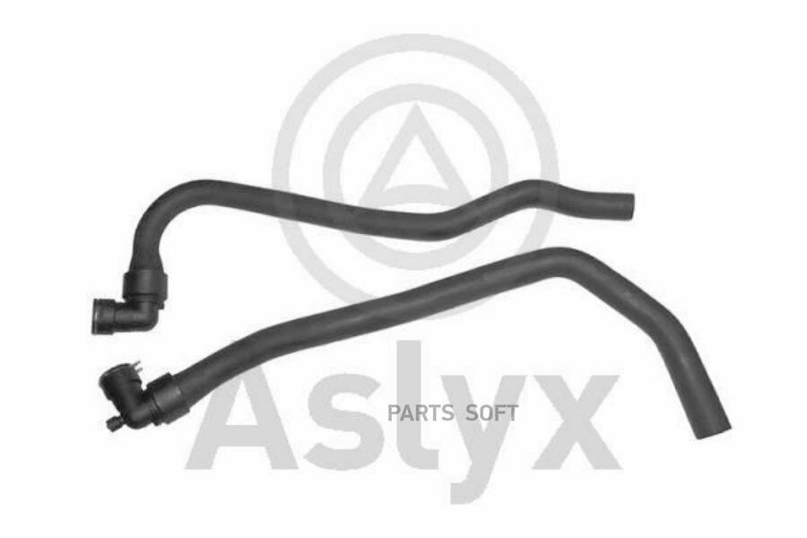 ASLYX AS-204215 патрубок печки PSA C2/C3/207 1.4/1.6