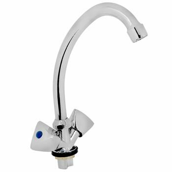 Смеситель для кухни эконом один вход для подключение воды