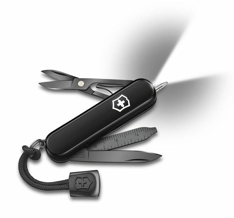 Нож-брелок Signature Lite Onyx Black (8 функций) VICTORINOX 0.6226.31P