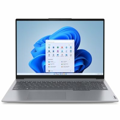 Ноутбук ThinkBook 16 G6 ABP 21KKA0HFIN AMD Ryzen 5 7430U, 2.3 GHz - 4.3 GHz, 8192 Mb, 16" WUXGA 1920x1200, 512 Gb SSD, AMD Radeon Graphics, No OS, серый, 1.7 кг, 21KKA0HFIN