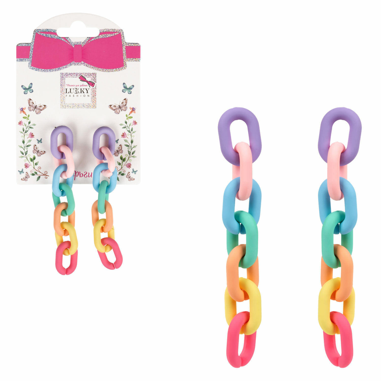 Серьги Lukky Lukky Fashion