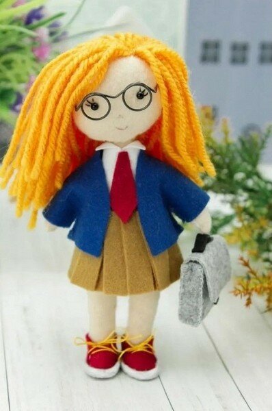 Набор для шитья Перловка #МА-12 Малышка Марго, 15 см