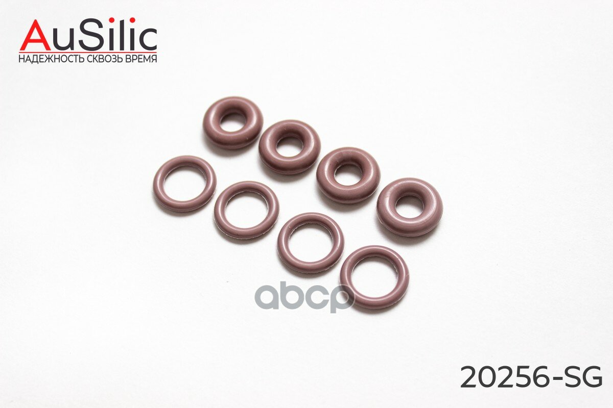 Кольцо уплотнительное форсунки VESTA 21127/21129 (К-Т 4+4) AuSilic AuSilic арт. 20256SG
