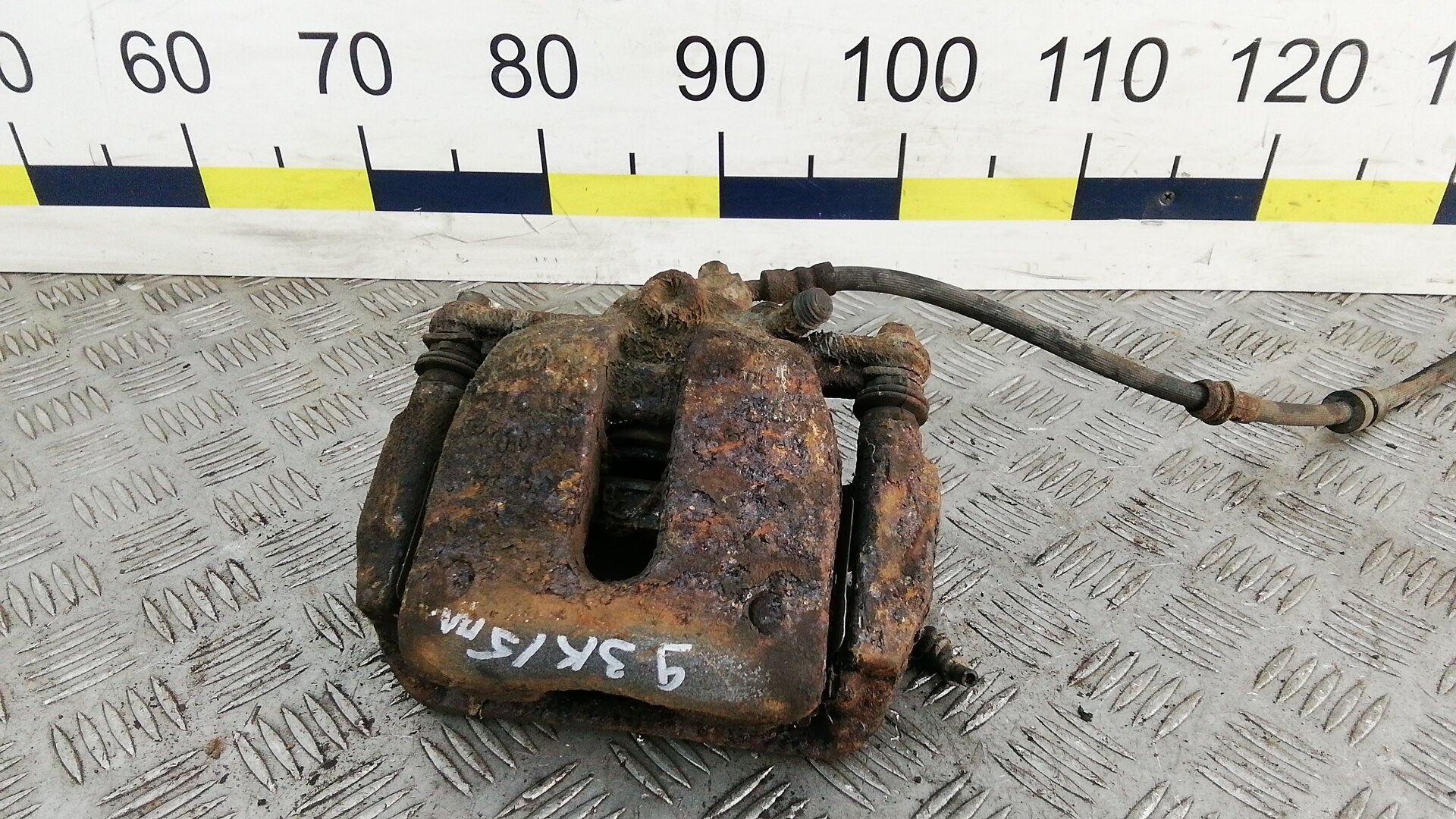 Суппорт тормозной передний левый SKODA FABIA 2, Номер 6Q0615123