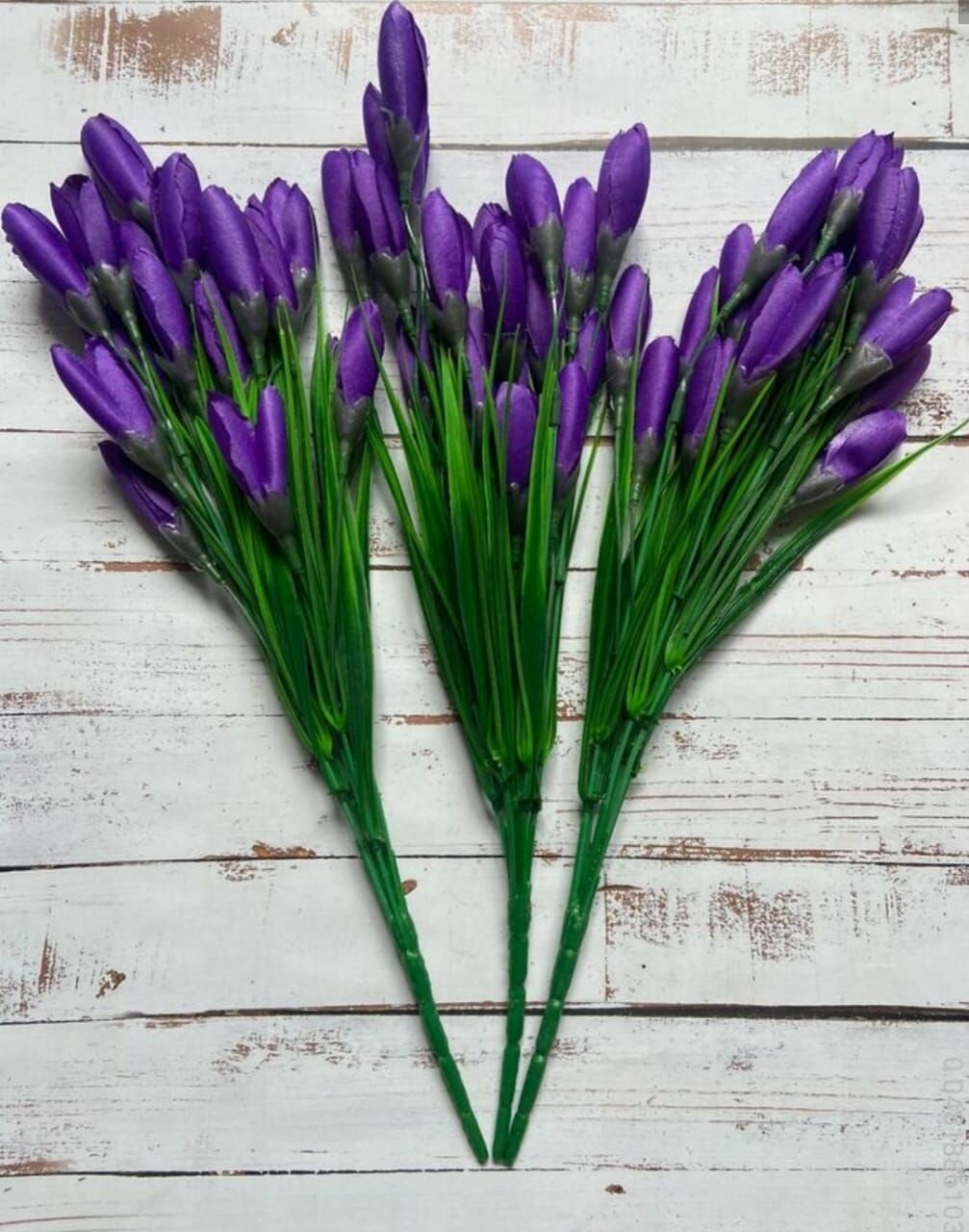 Искусственные цветы Крокусы 3шт.