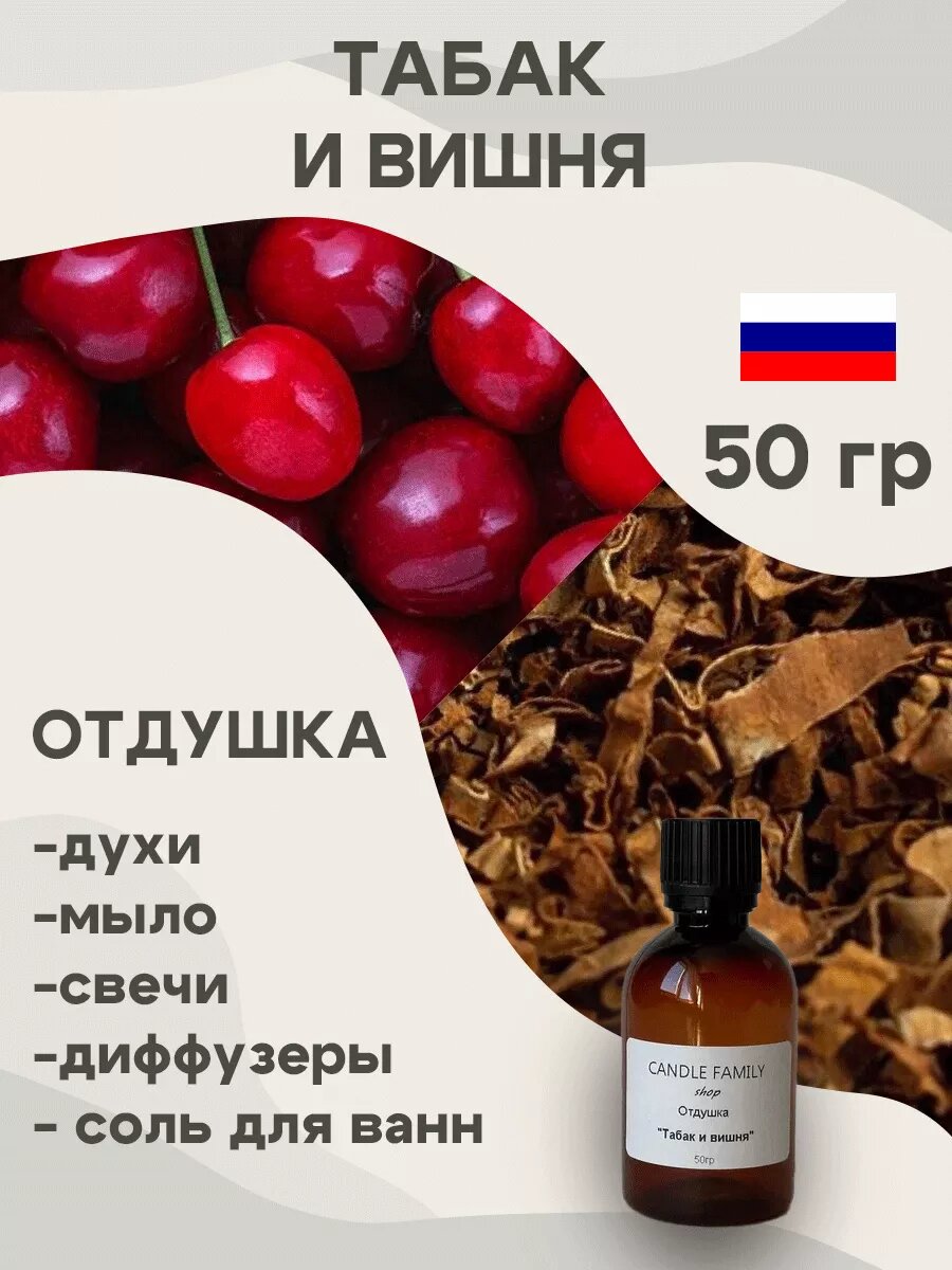 Отдушка для свечей и мыла. Ароматизатор косметический