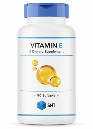 SNT E-200 MIXED toc softgel Е-200 Cмешанные токоферолы Витамин Е, 90 капсул софтгель