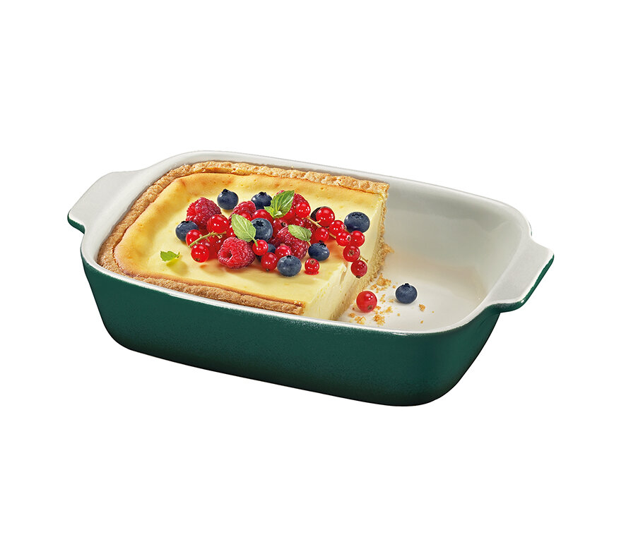 Форма для запекания PROVENCE от KÜCHENPROFI 30х19х6,5 см, зеленый, керамика