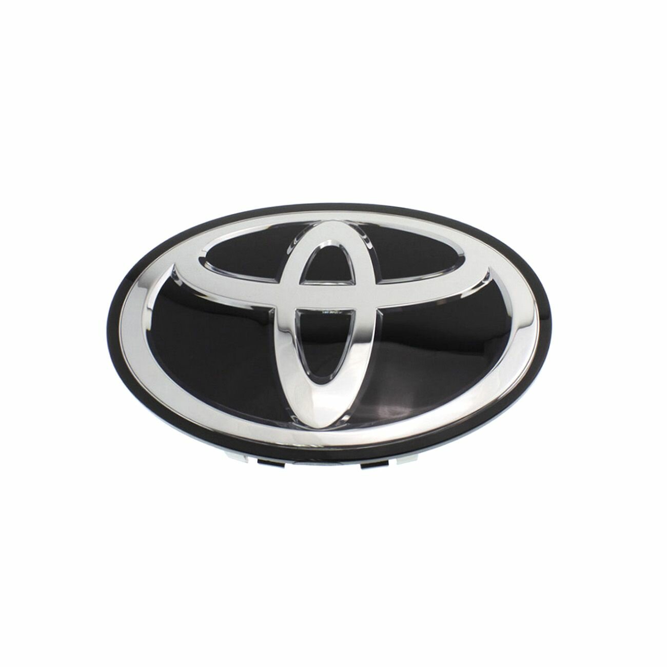 Эмблема на решетку для Toyota черная 190 190x130 мм.