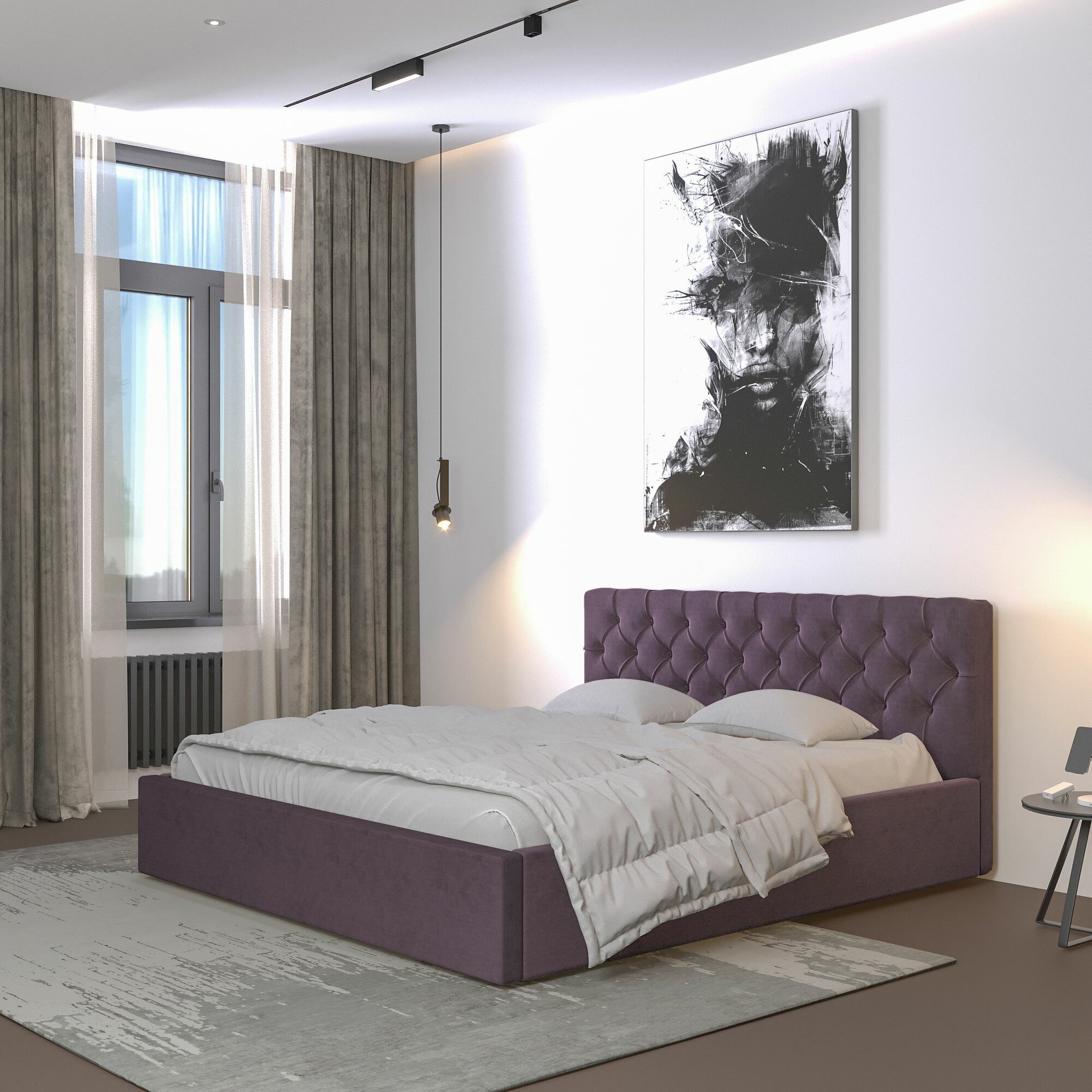 Двуспальная кровать 120х200 Венеция, фабрика Микс-Интерьер (Россия)