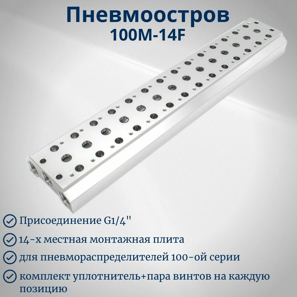 Плита монтажная 100M-14F