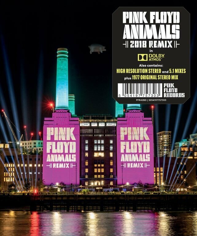 Фирменное издание PINK FLOYD - Animals 2018 Remix Blu-ray Digibook