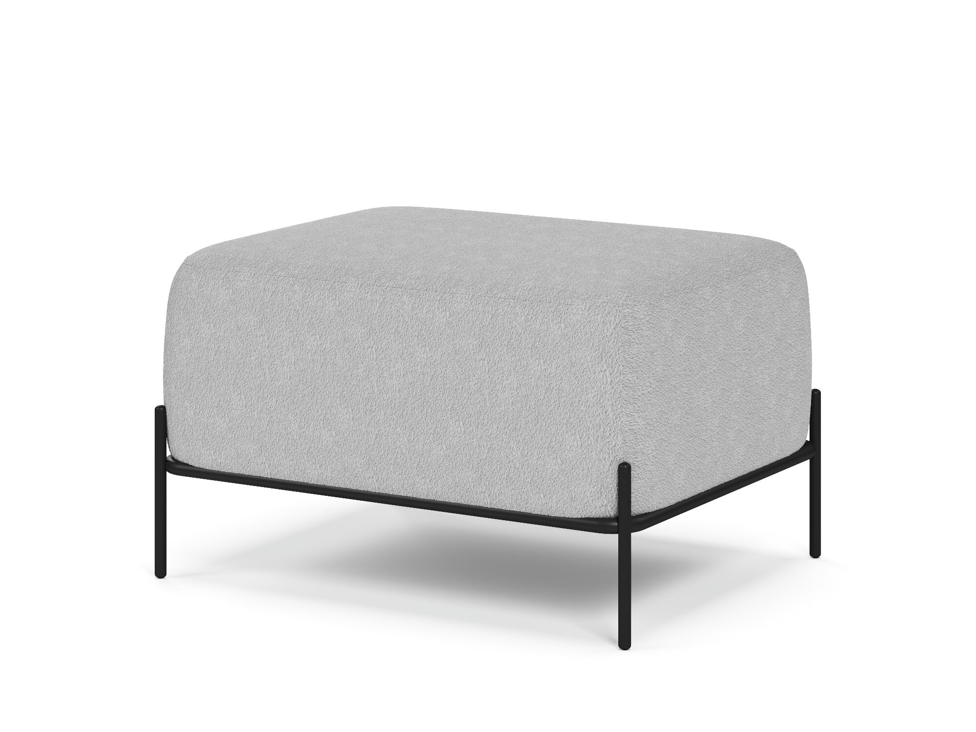 Банкетка Novelti Gufo Camby82 (52 х 67 см), металлический каркас , цвет дым