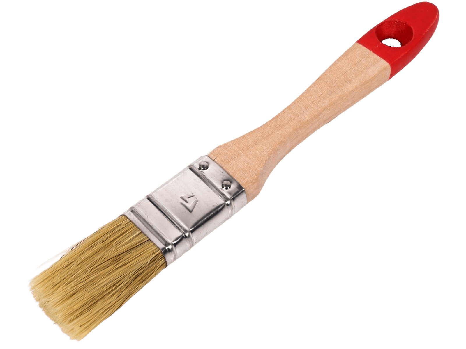 Кисть флейцевая Оптима натуральная щетина деревянная ручка 25 мм