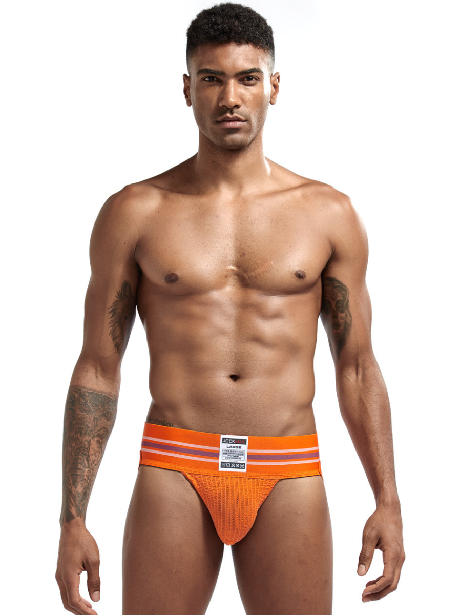 Мужские трусы джоки оранжевые JOCKMAIL JM4021-21 L (48)