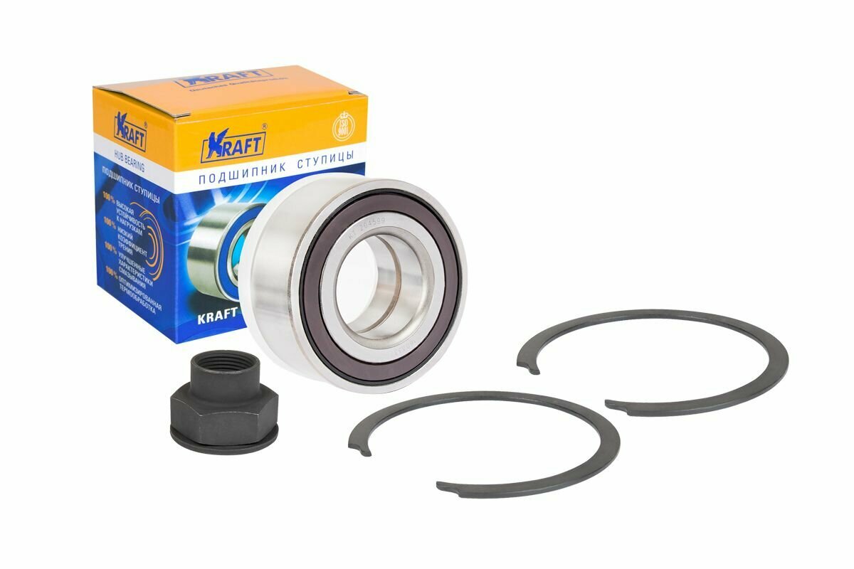 Подшипник ступицы переднего колеса, комплект Opel Corsa D 06- 1.0-1.4 Alfa Romeo 11- 1.4 OBERKRA KRAFT KT204599