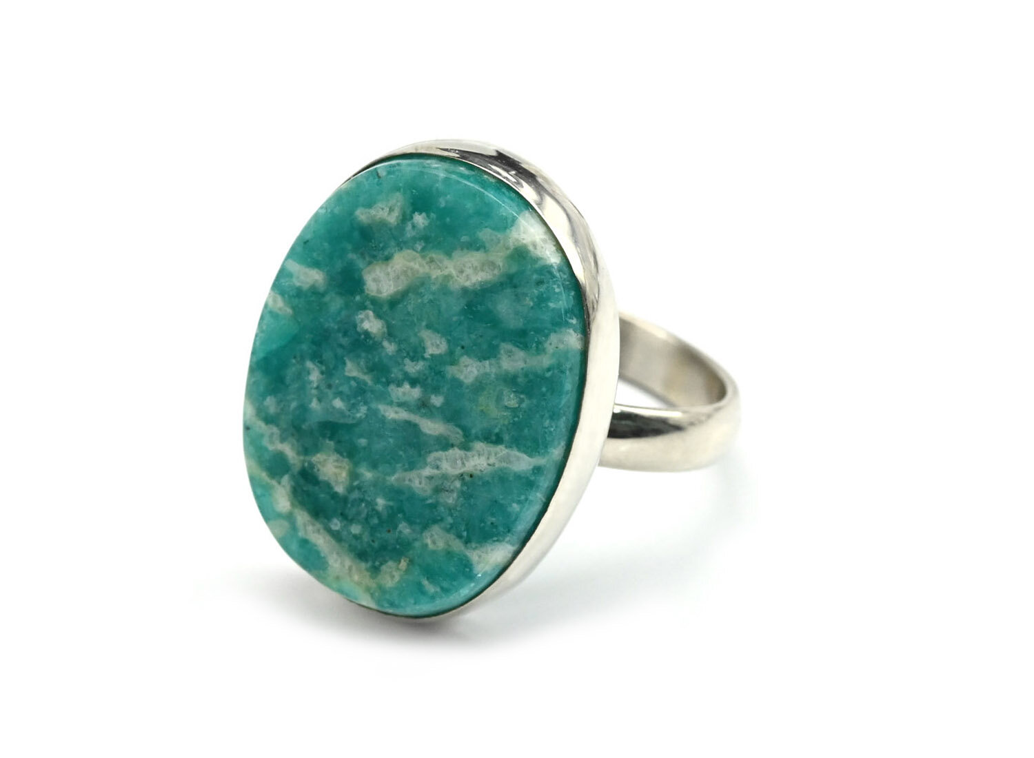 Кольцо, амазонит