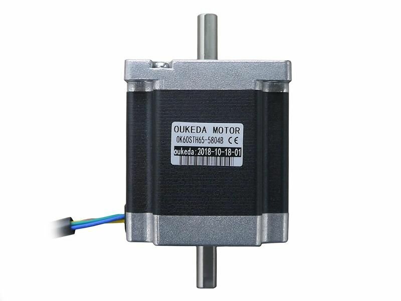Двигатель шаговый Nema 24 OK60STH65-5804B 1.8 5.8А