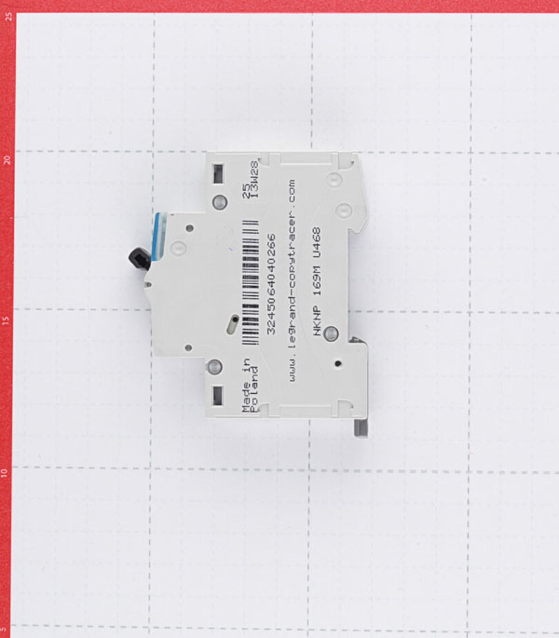 Автоматический выключатель Legrand "TX3", 10А, 1 полюс, модульный, на DIN-рейке