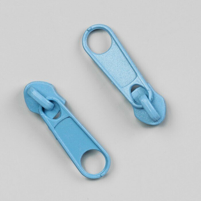 Бегунок для рулонной молнии спираль тип 5 галантерейный (фасовка 10 шт)