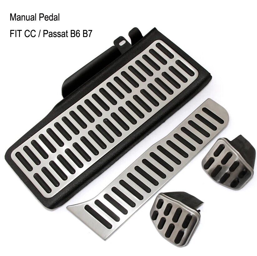 Автомобильная педаль из нержавеющей стали для Volkswagen vw Golf 5 6 MK5 MK6 Skoda MT for Passat