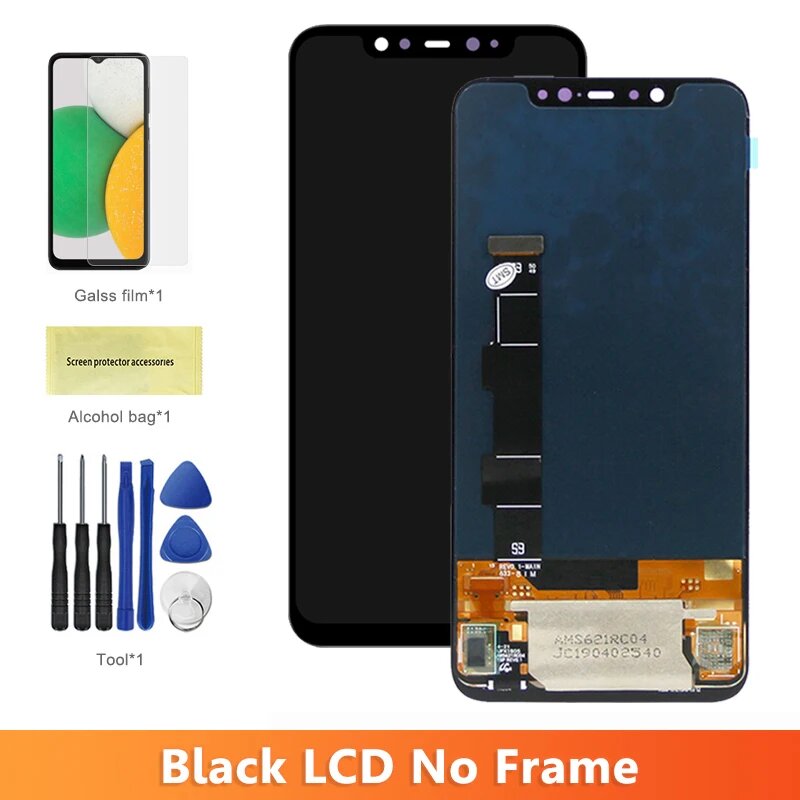 ЖК-дисплей Xiaomi Mi 8 AMOLED No Frame 6.21"