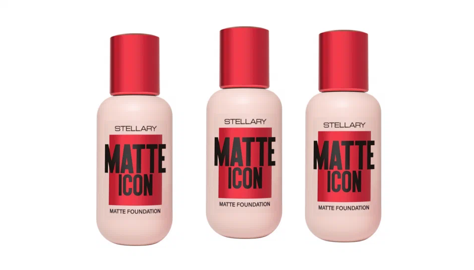 Тональный крем матирующий Stellary Matte Icon Foundation т.01 35 мл 3 шт