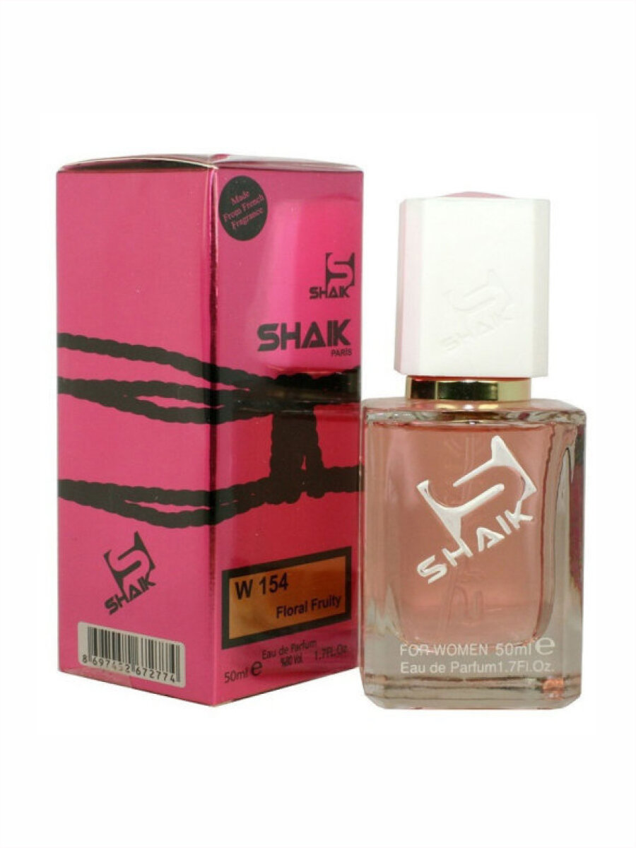 Парфюмерная вода Shaik W154 "Floral Fruity", для женщин, цветочный фруктовый аромат, 50 мл