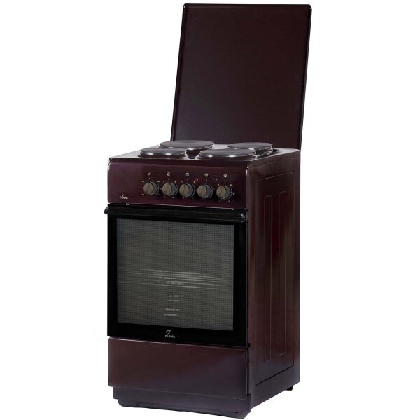 Плита электрическая Flama L FE 14010 B, коричневый