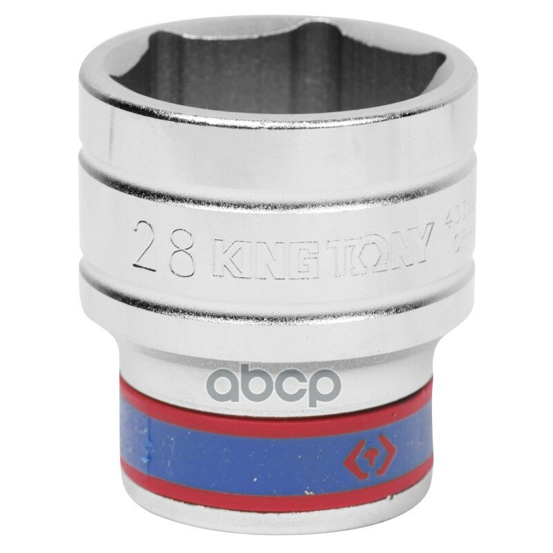 KING TONY Головка торцевая стандартная шестигранная 1/2, 28 мм KING TONY арт. 433528M