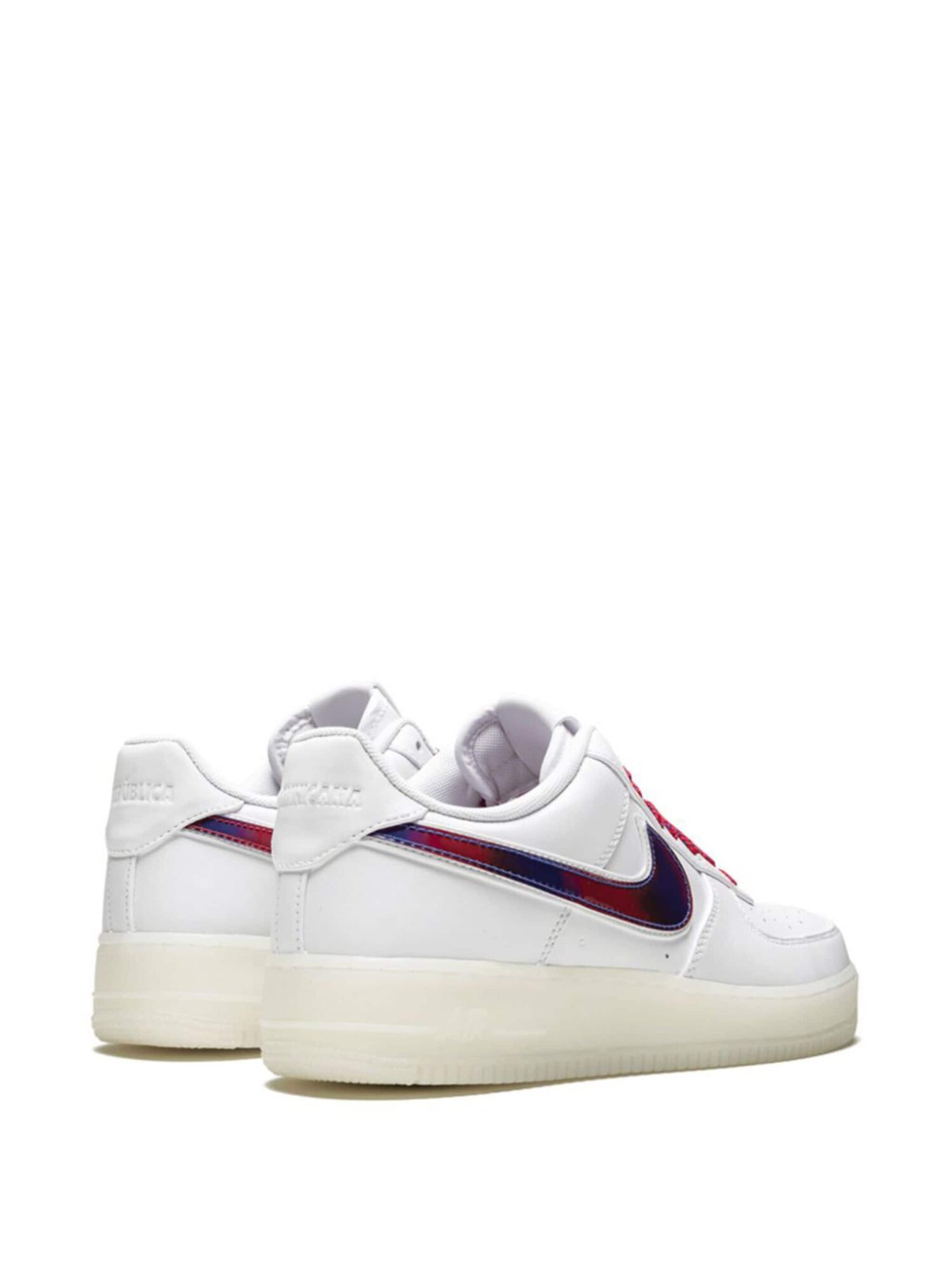 Кроссовки NIKE Air Force 1 '07, размер 15 US, бежевый/белый — фото 1