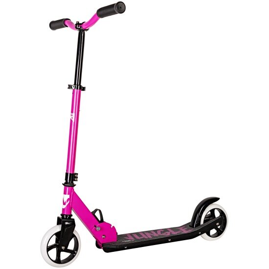 Самокат Novatrack Jungle Pro, 145 мм, розовый