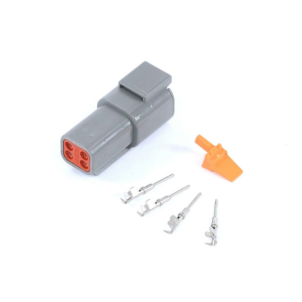 Разъем Deutsch DTM04-4P 4-х контактный