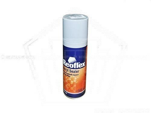Грунт акриловый (1-комп.) reoflex acryl sealer (520 мл) серый аэрозоль (rx f-02g/520)