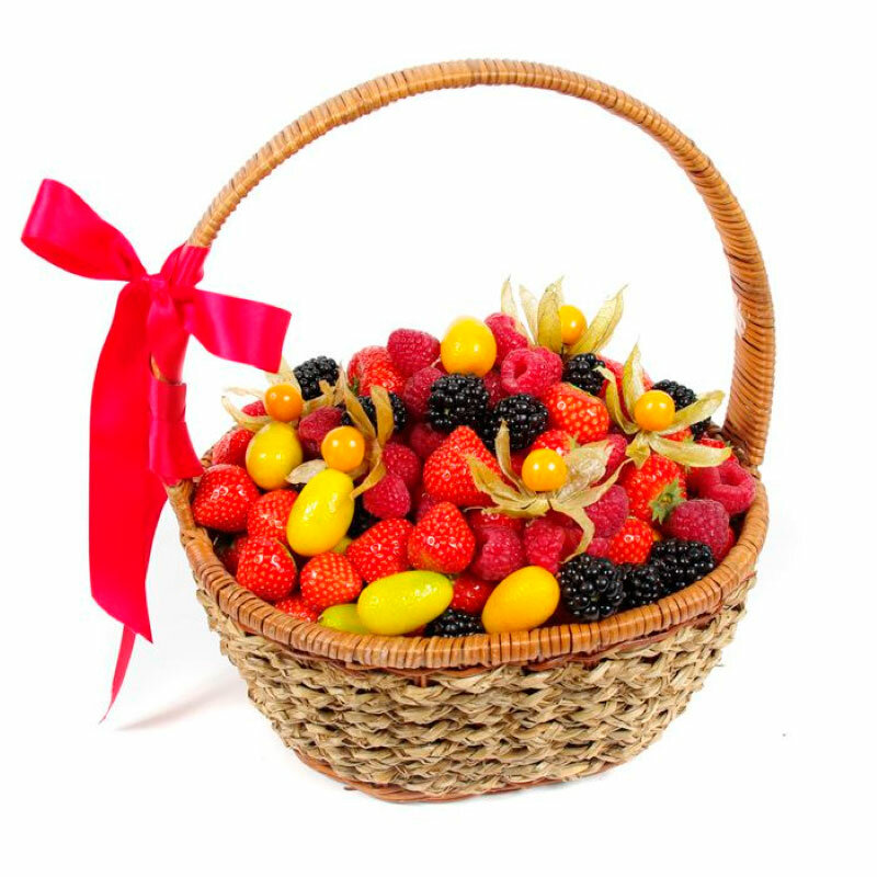 Ягодная корзина большая 4кг 1шт.