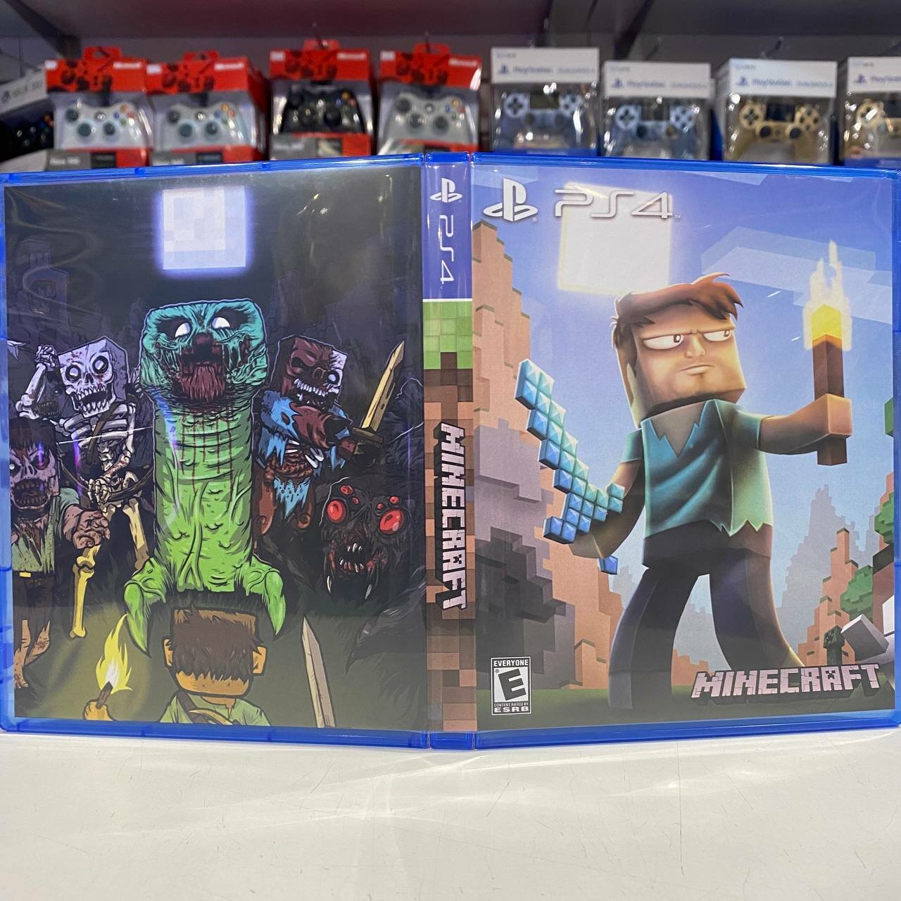 Эксклюзивная обложка PS4 для Minecraft №19