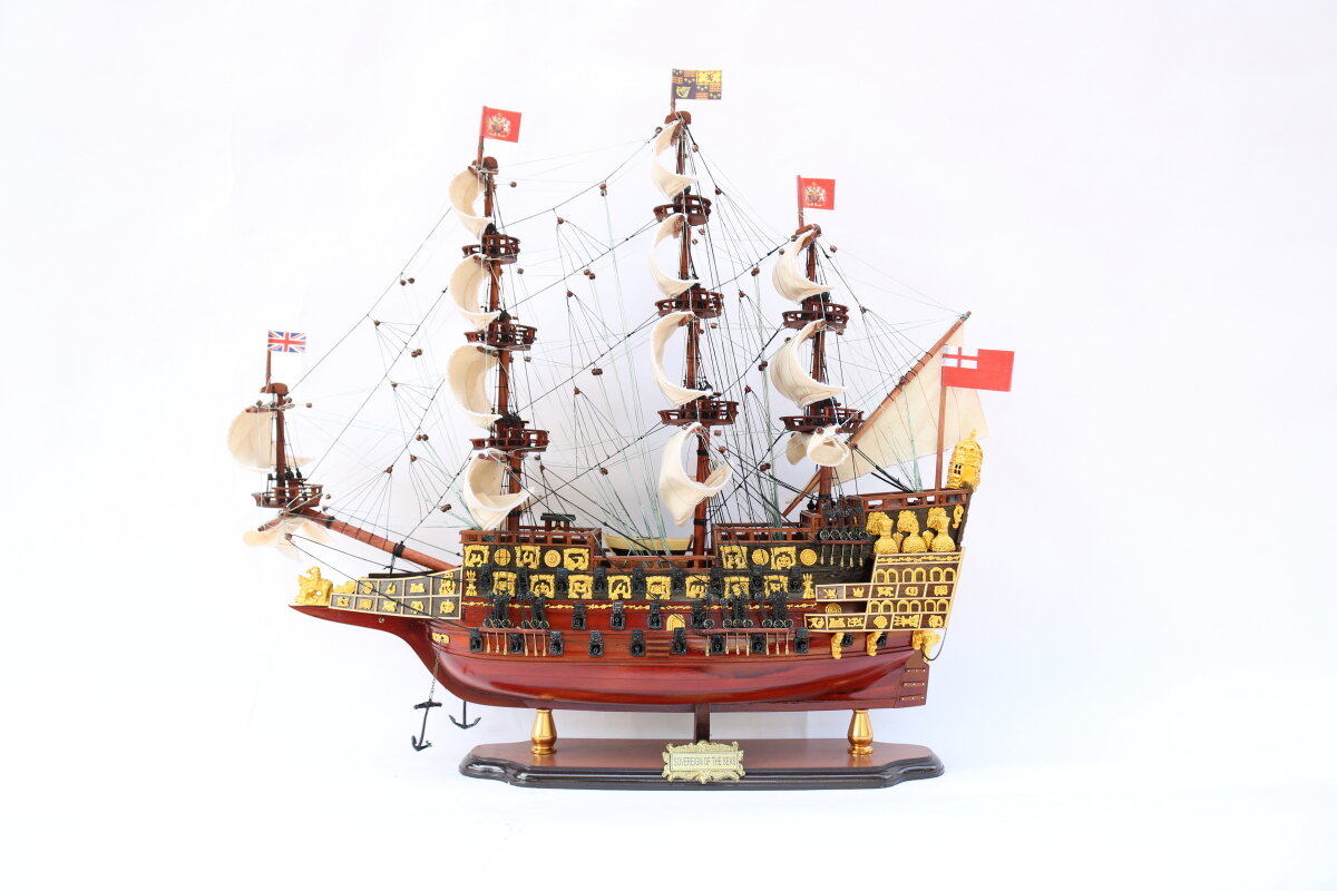 Модель парусника Sovereign Of The Seas, Англия, 66 * 15 * 66 см KSVA-TS-0005-W-60