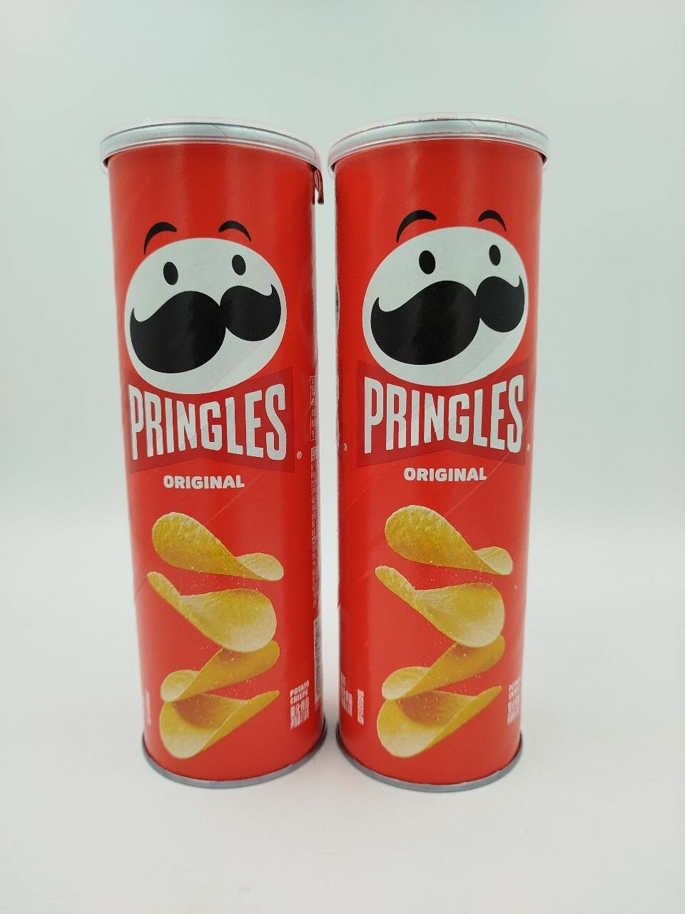 Картофельные чипсы Pringles с оригинальным вкусом 2 шт по 110 гр. Китай
