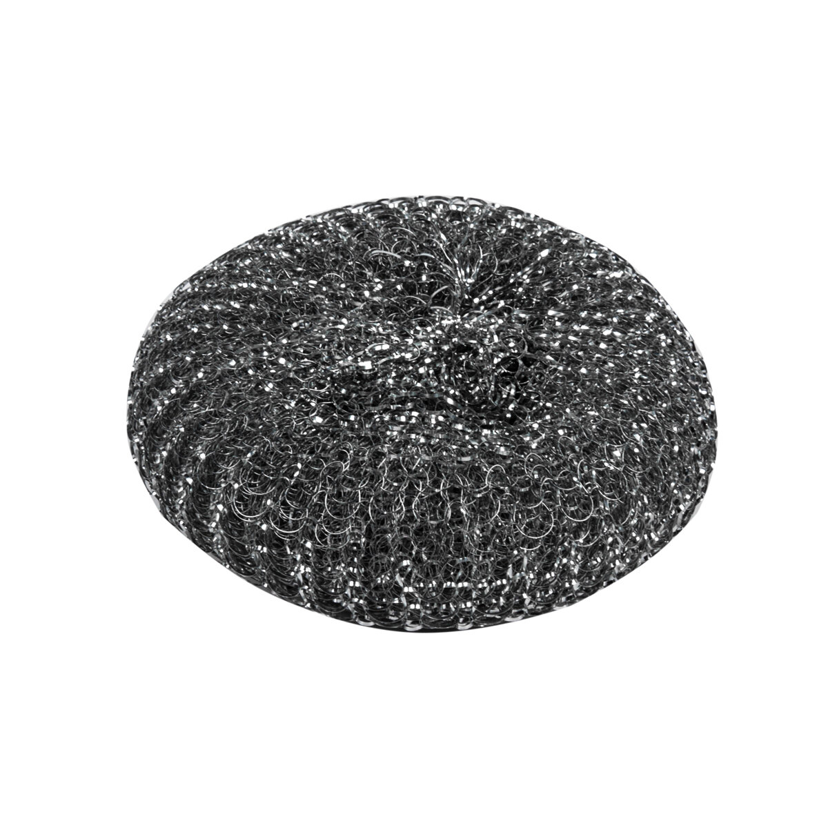 Мочалка для посуды "York" Макси, стальная, 11 x 11 x 3 сантиметров