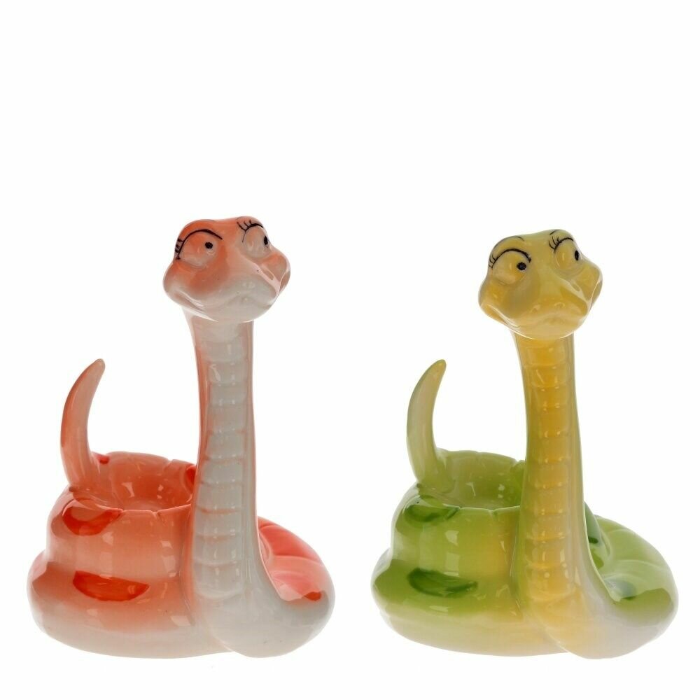 Фигурка "Змейка", 7х7х9 см, 2 цвета, 1 штука