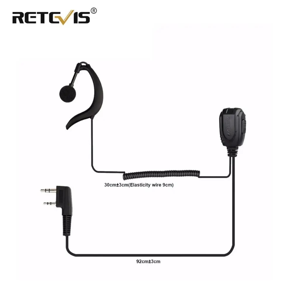 Retevis J9122A гарнитура для рации