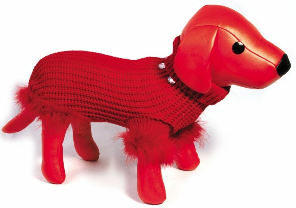 Dezzie свитер вязаный, красный, 20 см 20 см