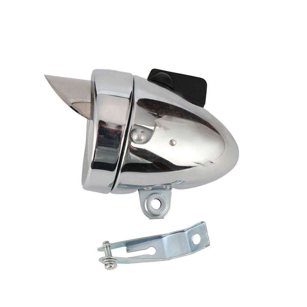 Велосипедная фара с полями ретро-пляжный велосипед с высоким люменом и большим радиусом действия металл-серебристый